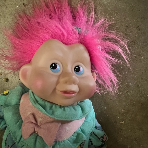 Applause | Toys | Vintage 991 Applause Stardessa Magic Trolls Pink Hair ...